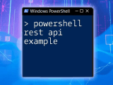 Powershell Rest Api A Quick Start Guide
