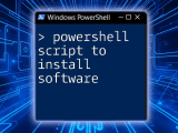 Powershell Scripts For Admins A Quick Reference Guide
