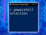 Mastering Powershell Objects A Quick Guide