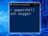 Mastering Powershell Ssh Keygen For Quick Security Solutions
