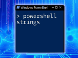 Mastering Powershell Script Run A Quick Guide