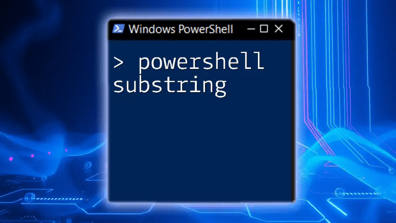 Mastering PowerShell MTU: A Quick Guide