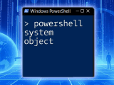 Mastering Powershell Custom Objects For Effortless Scripting