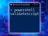 Mastering Powershell Named Parameters For Effortless Commands
