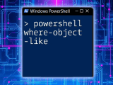 Powershell Define Object A Quick Guide