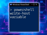 Powershell Clear Error Variable An Easy Guide