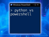 Python Vs Powershell Choosing Your Scripting Champion