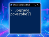 Mastering Write Debug In Powershell A Quick Guide