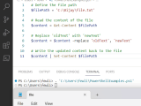 How To Replace Text In A File Using Powershell