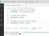 Reset Variables In Powershell
