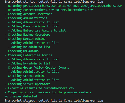 PowerShell is fun :)Report on changed Active Directory groups using ...