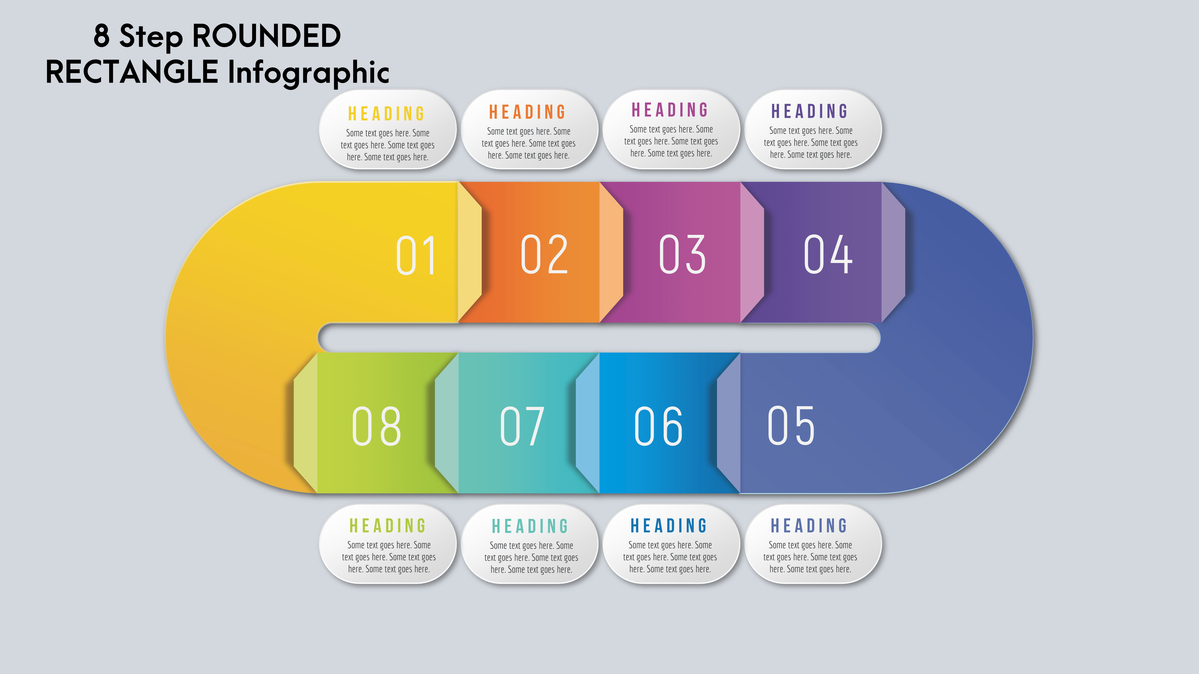 8 Step Infographic PowerPoint Templates – PowerUP with POWERPOINT