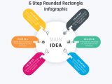 57 Powerpoint 6 Step Rectangular Infographic Powerup With Powerpoint