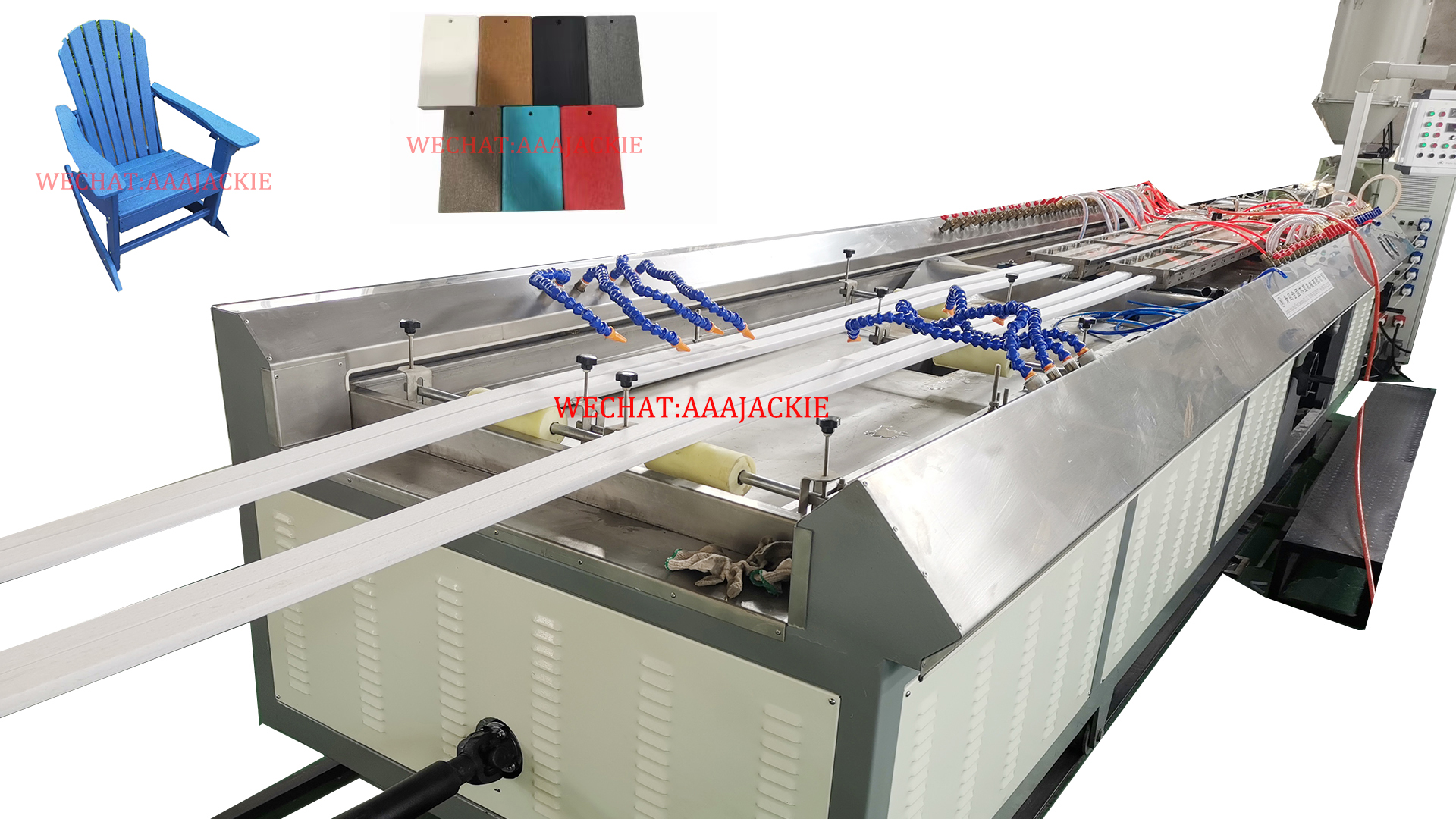 HDPE Foam Outdoor Furniture Profile Making Machine