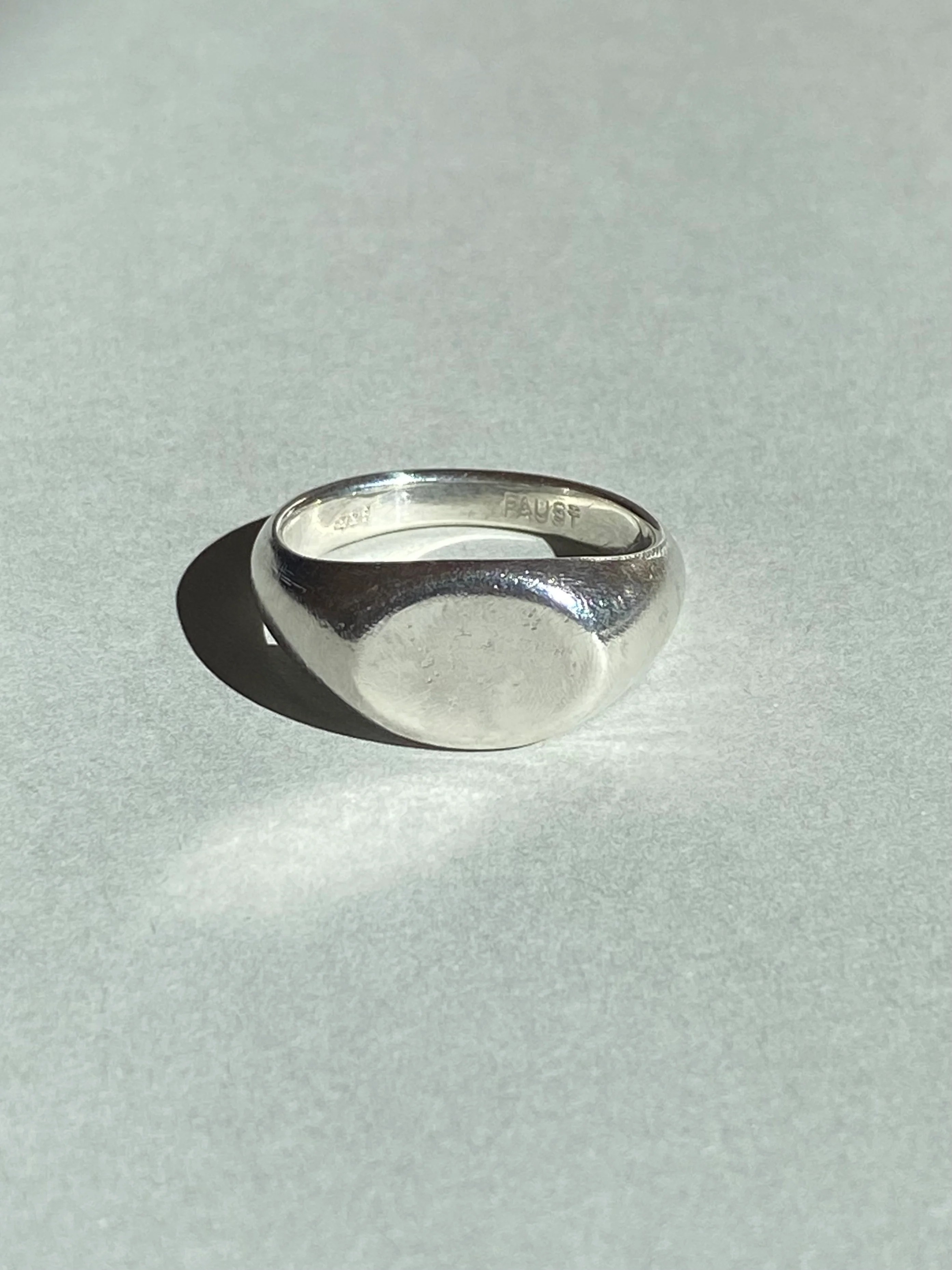 Faust Workshop Passage Signet Ring Silver Pickings And Parry