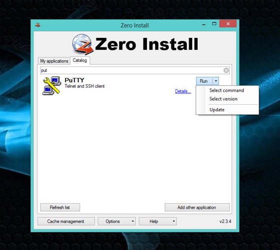 Zero Install 2.11