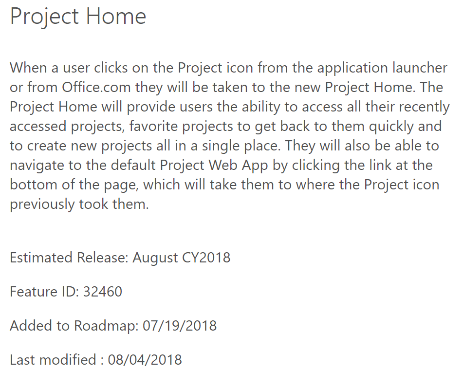 [NEWS] Project Home - one page for your projects and work - PPMBLOG.ORG ...