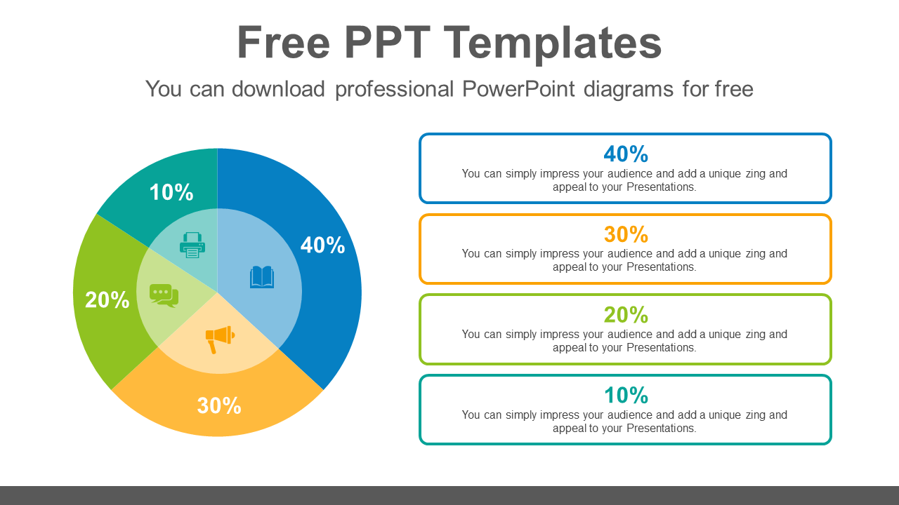Download Split-pie-charts Brain Powerpoint Infographic Template