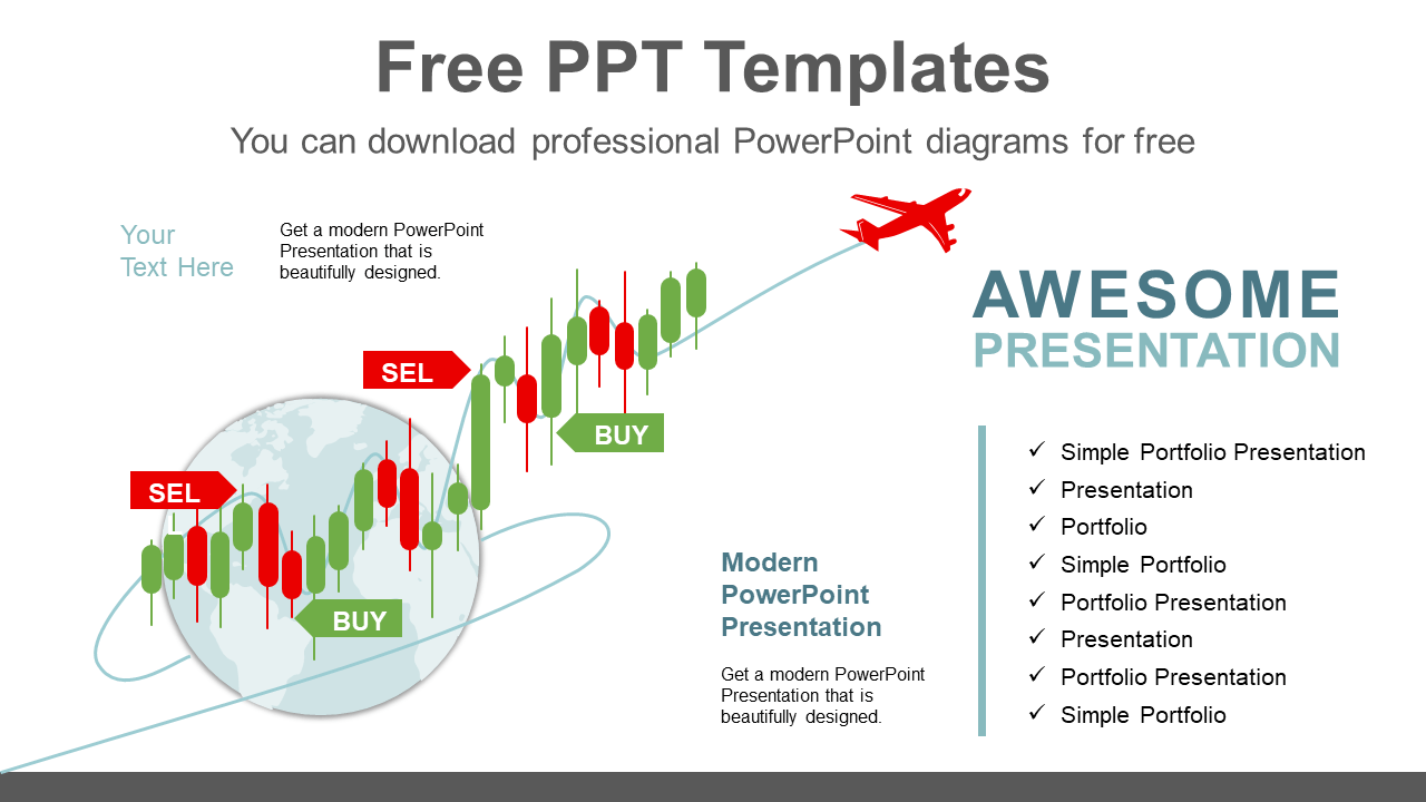 Download Editable Stock Rise Chart Template
