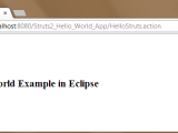 Struts2 Hello World Example In Eclipse Programming Languages Tutorials