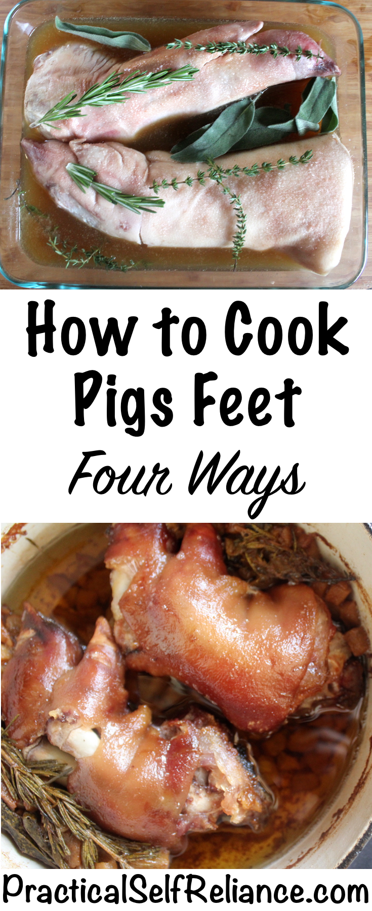 How to Cook Pigs Feet