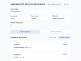 Practice Qs Generate Practice Questions Maths Science More
