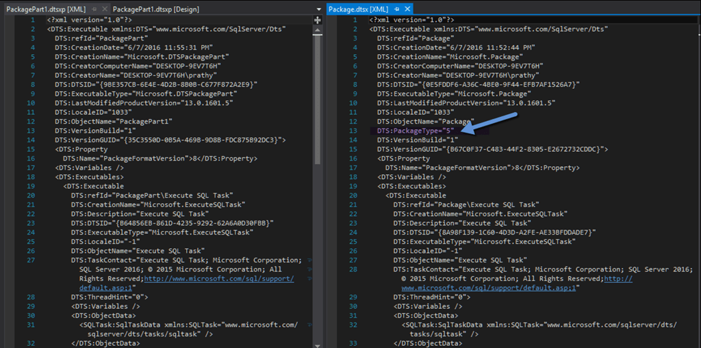 MY THOUGHTS ON SSIS 2016 – SSIS PACKAGE PARTS-2 – Prathy's Blog…