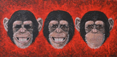 The Three Monkeys - Praying Medic