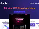 Tailwind Css Dropdown Menu Components Prebuiltui