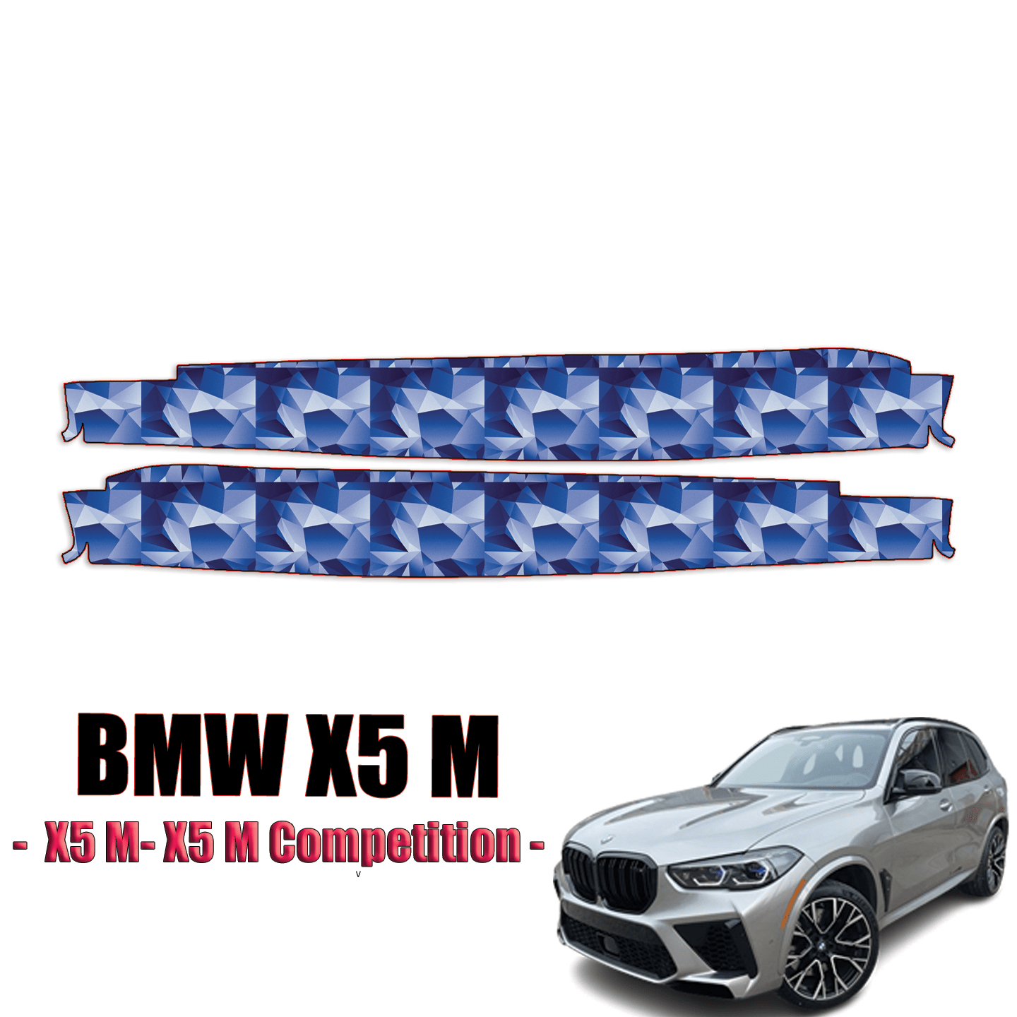 2020-2023 BMW X5 M - X5 M, X5 M Competition Precut Paint Protection ...