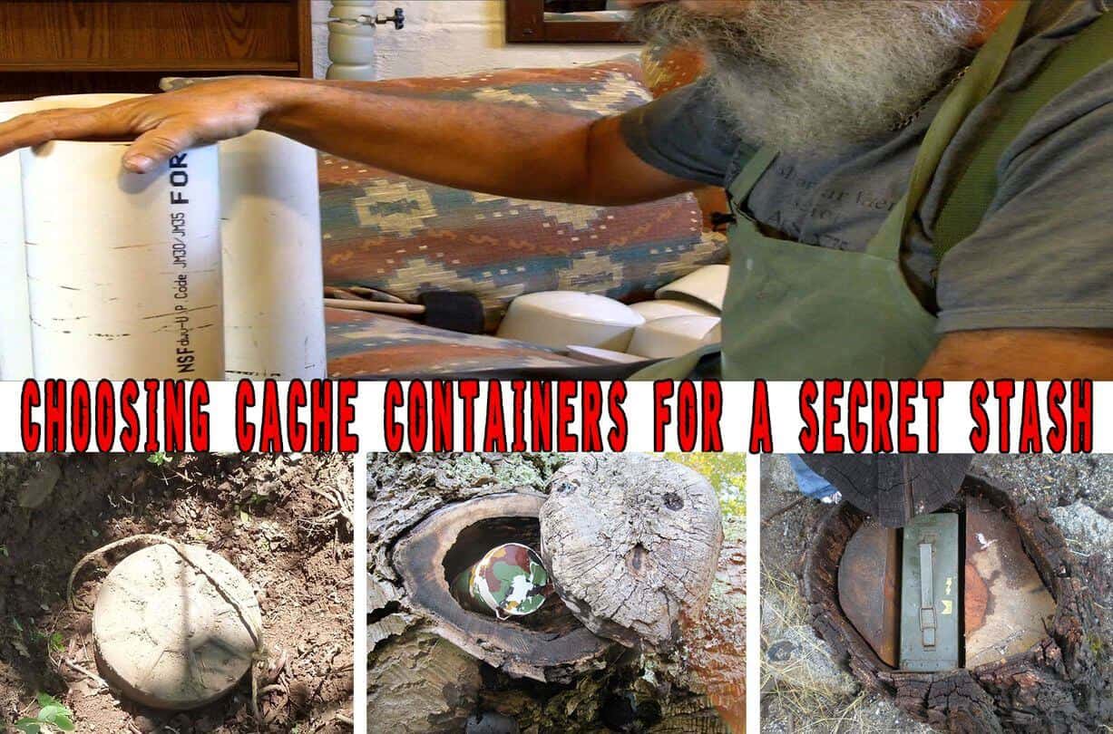 Choosing Cache Containers To Make A Secret Stash | Prepper's Will
