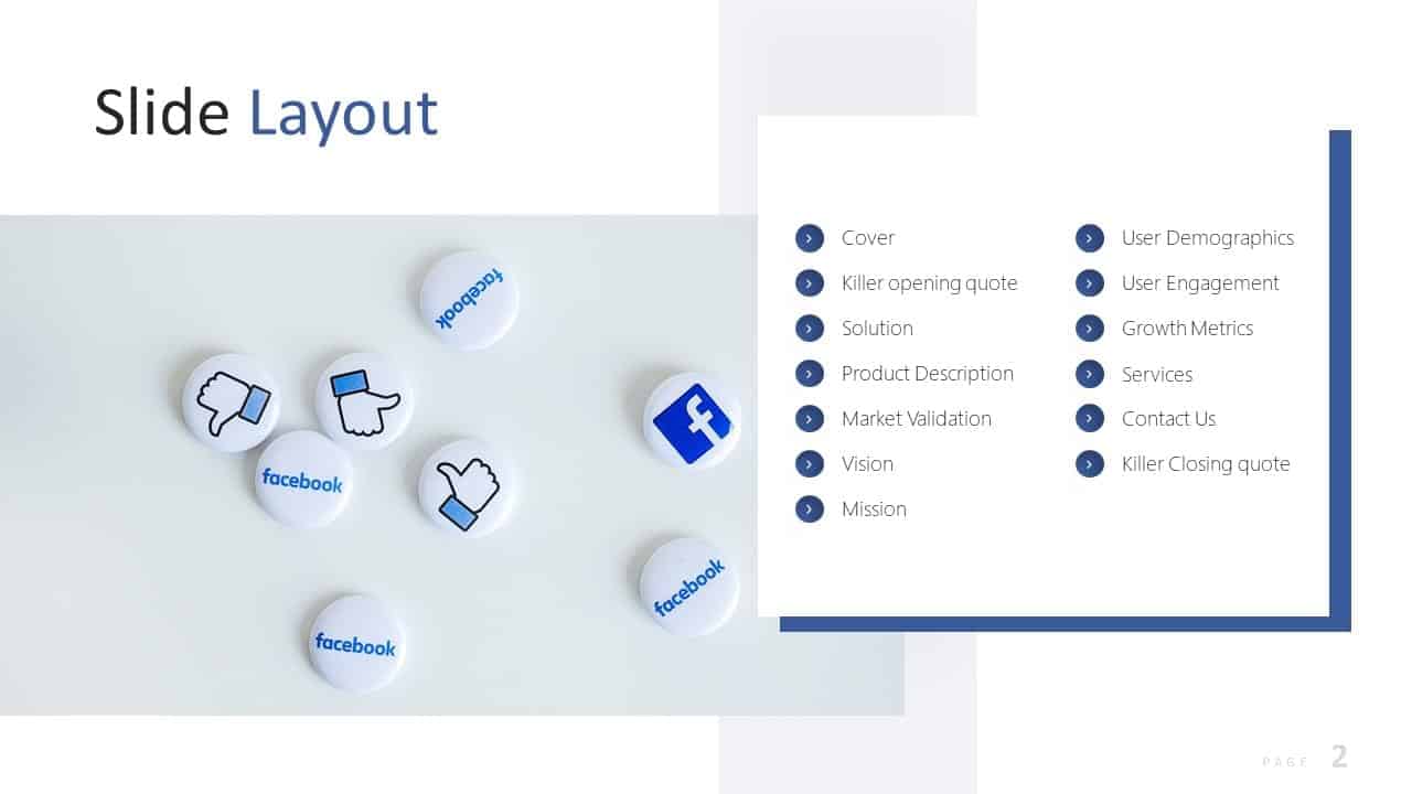 Powerpoint Facebook Template