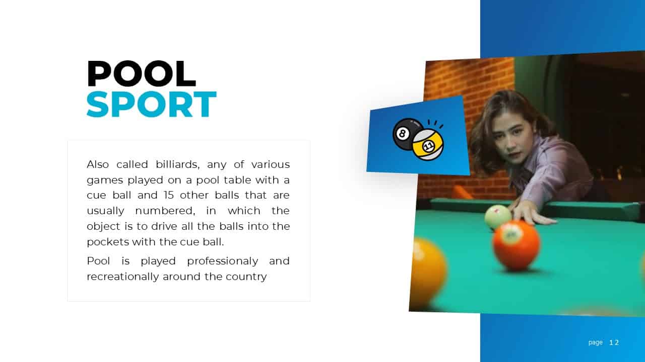 Sports Presentation Template free | Sports PPT Template – Presentations ...