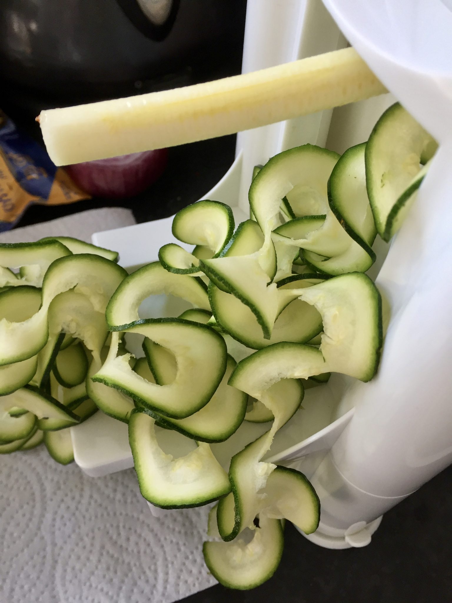 A beginners try of spiralizing - Pretty Big Butterflies