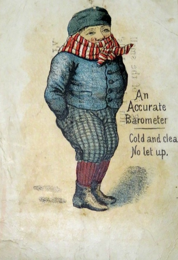 H804-38 An Accurate Barometer Trade Cards Set | Pre-War Cards