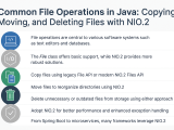 Common File Operations In Java Copying Moving And Deleting Files