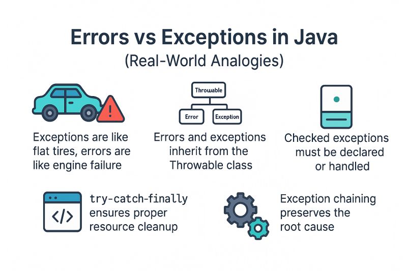 Understanding The Difference Between Errors And Exceptions In Java By - Download Incredible City Photo | 4K