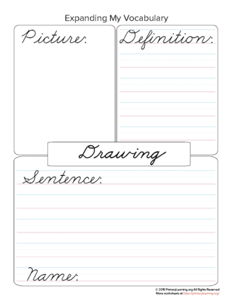 Art Vocabuary - Drawing | PrimaryLearning.Org