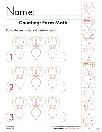 Farm Math Counting - Part 1 | PrimaryLearning.Org