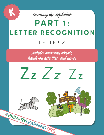 Learning the Letter Z | PrimaryLearning.Org