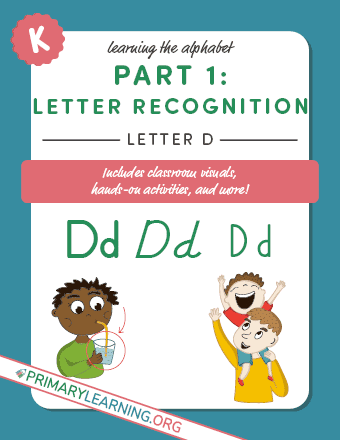 Letter D Maze Worksheet | PrimaryLearning.org