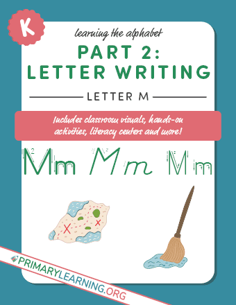 Learning to Write the Letter M | PrimaryLearning.Org