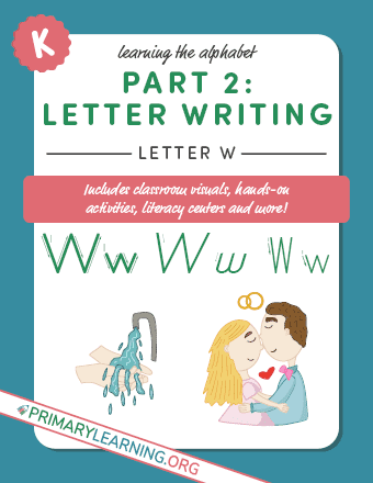Learning to Write the Letter W | PrimaryLearning.Org