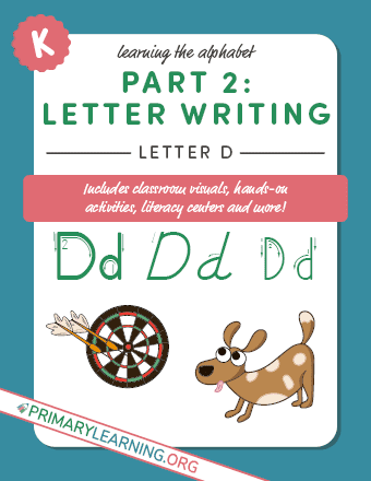 Learning to Write the Letter D | PrimaryLearning.Org