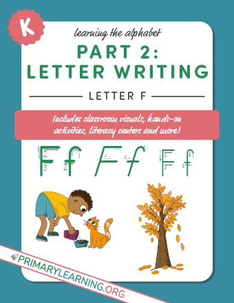 Learning to Write the Letter F | PrimaryLearning.Org