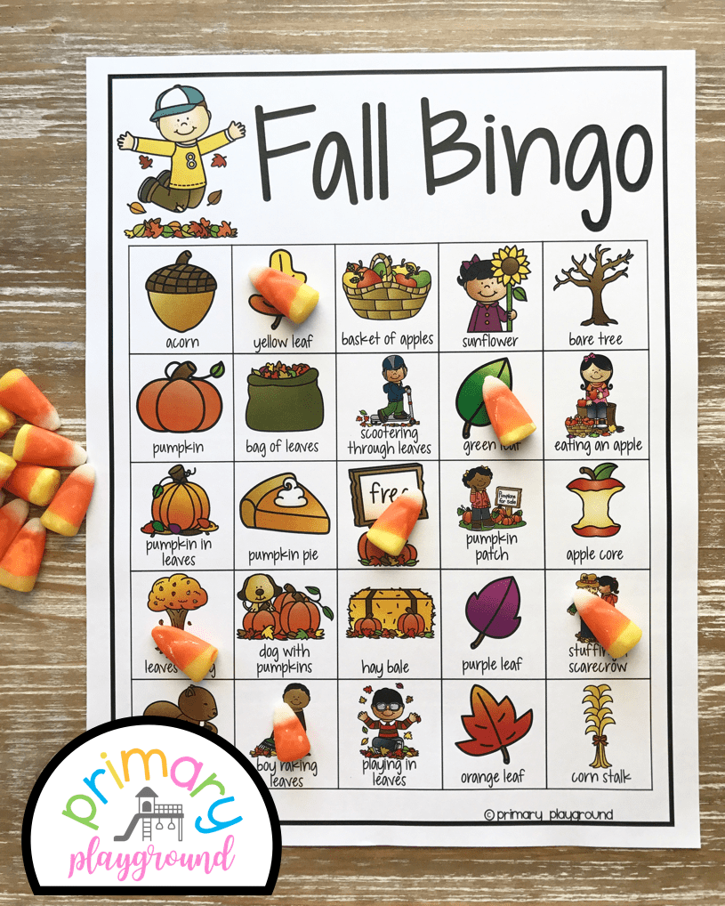 Fall Class Party Ideas 3rd to 6th Grade - Primary Playground