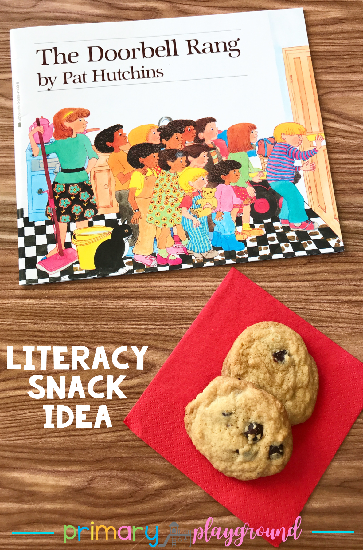 Literacy Snack Idea Cookies - Primary Playground