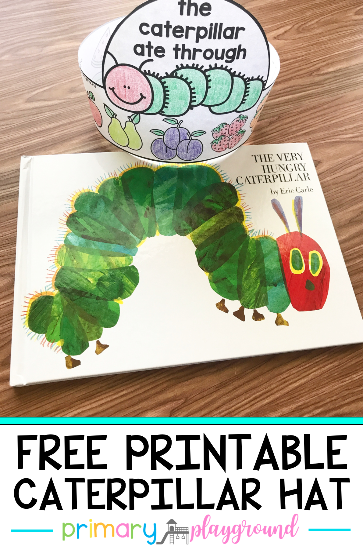 Free Printable Caterpillar Hat - Primary Playground