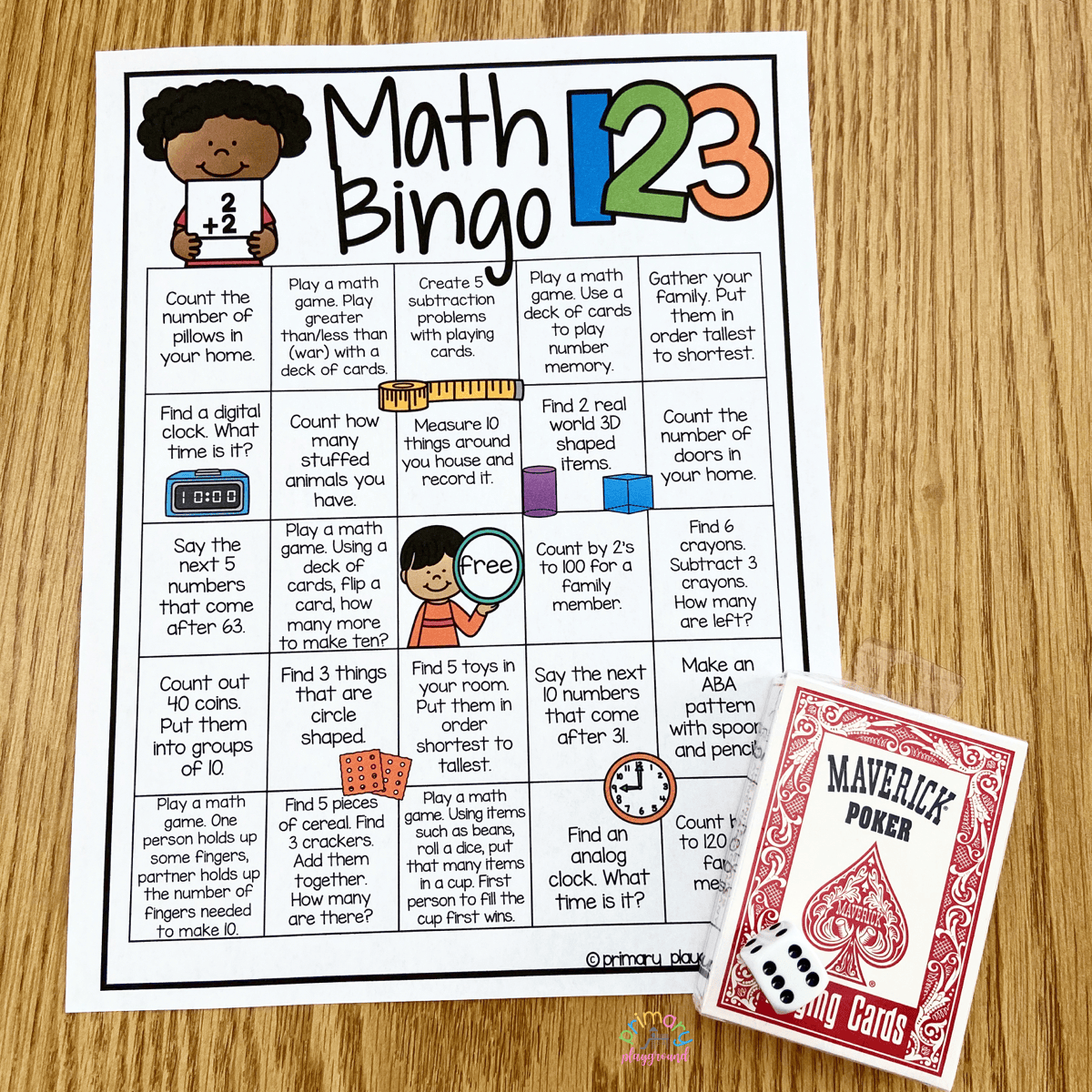 Summer Reading Bingo - Primary Playground