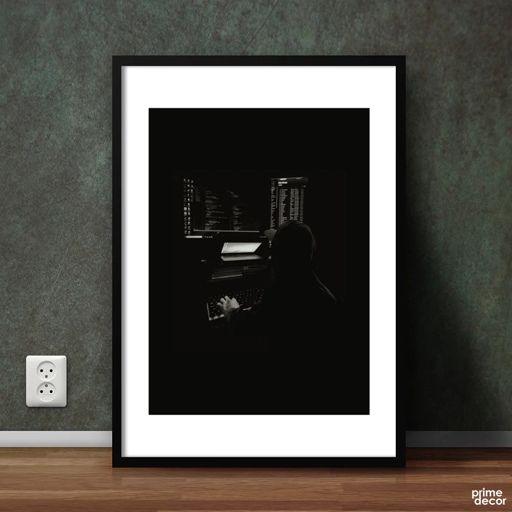 Do Something Hacker Programmer Poster Wall Art Prime Décor